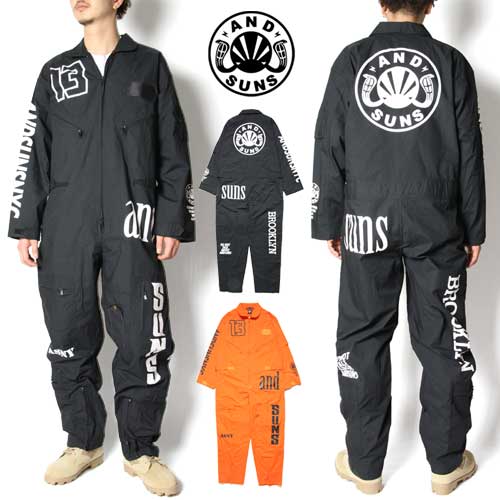 B系 ストリート系 | ANDSUNS | アンドサンズ | ANDSUNS JUMPSUIT AS182104 | オールインワン | ASYLUM（アサイラム）