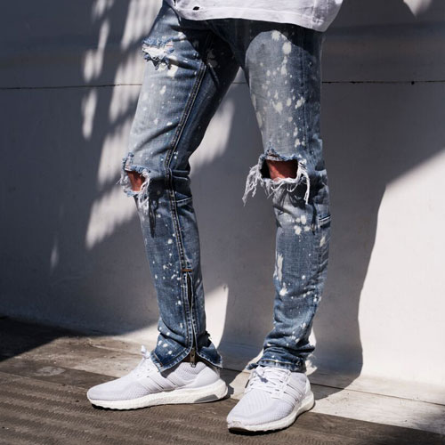 B系 ストリート系 | mnml | ミニマル | 【再入荷】M1 DENIM SPLASH 17ML-SP151P | デニムパンツ ...